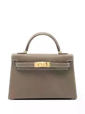 Hermès Mini Kelly Ii Shoulder Bag - Brown