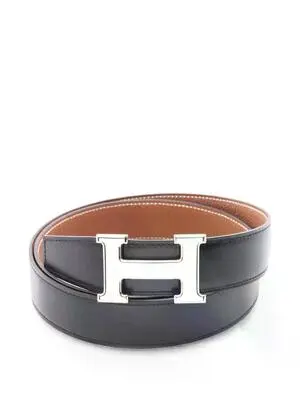 Hermès Constance H-belt - Black