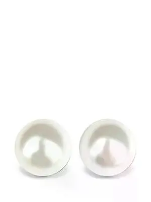 HZMER JEWELLERY Faux Pearl Drop Earrings - Gold