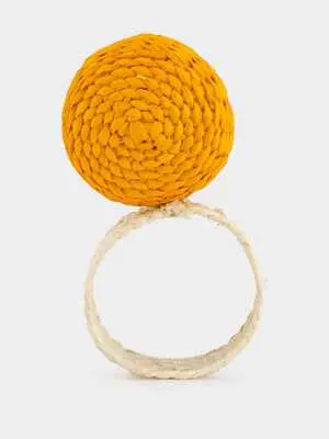 Coro Cora Handcrafted Toquilla Palm Napkin Ring