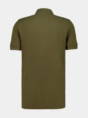 TOM FORD Teak Piquet Polo Shirt - Green