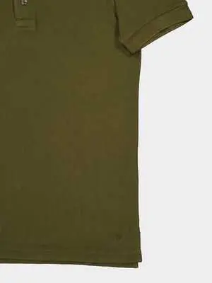 TOM FORD Teak Piquet Polo Shirt - Green
