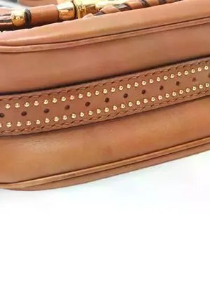 Gucci 2000s Bamboo Horsebit Shoulder Bag