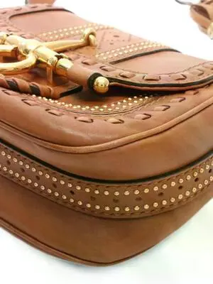 Gucci 2000s Bamboo Horsebit Shoulder Bag