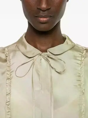 N°21 Ruffled Bow-fastening Top