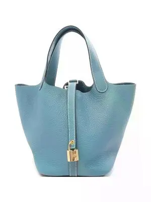Hermès Small 2025 Picotin Lock Tote Bag - Blue