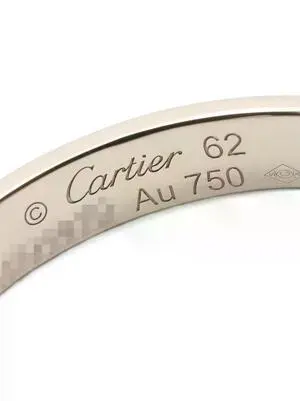 Cartier 18k White Gold Love Ring