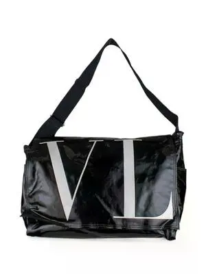 Valentino Garavani Large Vltn Messenger Bag - Black