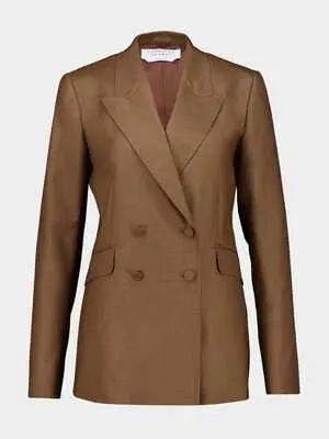 Gabriela Hearst Angela Wool-silk Blazer