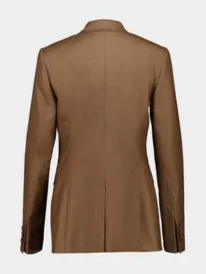 Gabriela Hearst Angela Wool-silk Blazer