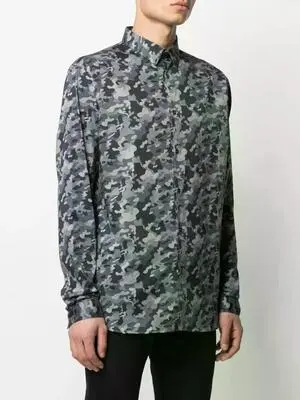 Philipp Plein Camouflage Longsleeved Shirt