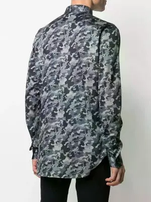 Philipp Plein Camouflage Longsleeved Shirt