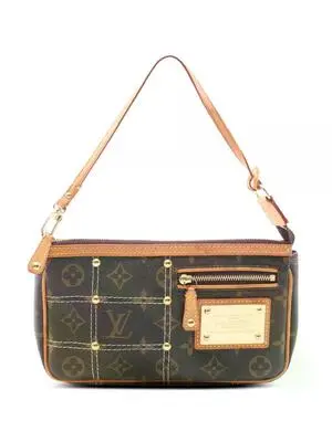LOUIS VUITTON Monogram Rivet Pochette Handbag
