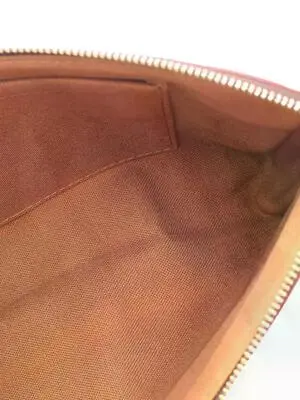 LOUIS VUITTON Monogram Rivet Pochette Handbag