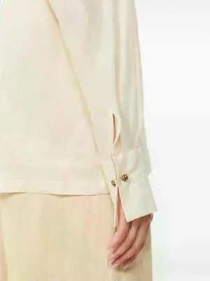 Max Mara Band Collar Shirt