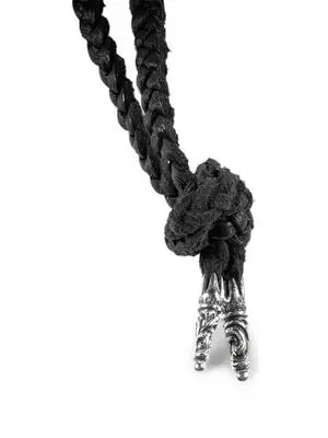 Chrome Hearts Foti Jarvis Skeleton Pendant Necklace