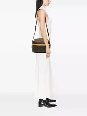 LOUIS VUITTON Monogram Reporter Pm Crossbody Bag
