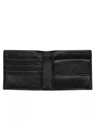 Gucci 2000-2015 Calfskin Web Interlocking G Bifold Wallet Small Wallets