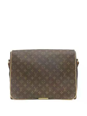 LOUIS VUITTON Monogram Abbesses Crossbody Bag - Brown