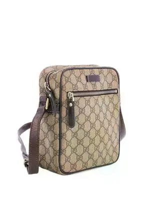 Gucci Gg Coated Canvas Small Messenger Bag