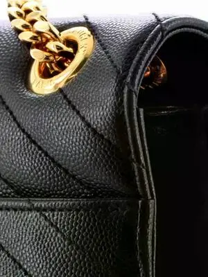 Saint Laurent Classic Monogram Envelope Satchel Shoulder Bag