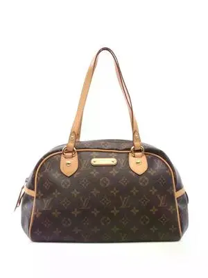LOUIS VUITTON Pm Montorgueil Shoulder Bag - Brown