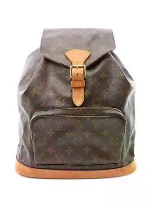 LOUIS VUITTON Montsouris Gm Backpack - Brown