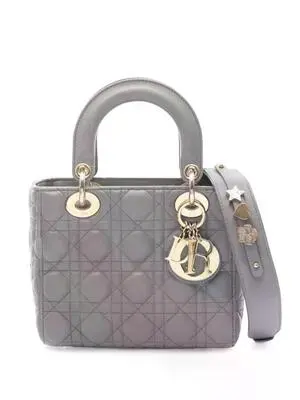 Dior Lady My Abcdior Handbag - Grey