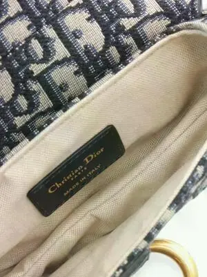 Dior Saddle Oblique Mini Shoulder Bag