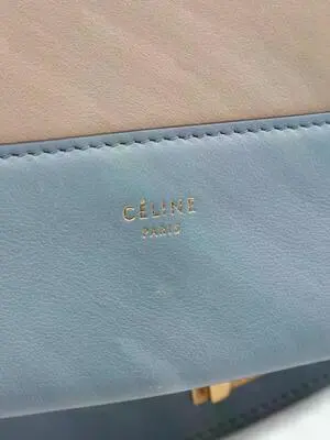 Celine Medium Frame Shoulder Bag - Blue