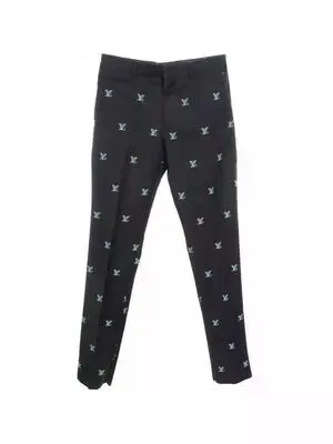 LOUIS VUITTON Logo Jacquard Trousers