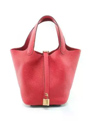 Hermès Picotin Lock Handbag - Red