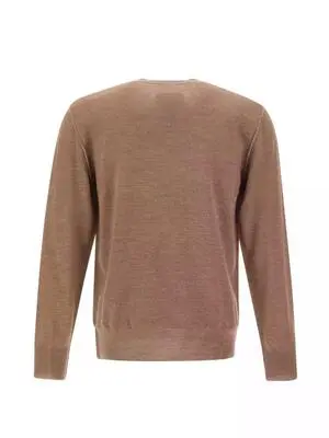 MAISON MARGIELA Contrasting Stitch Numeric Logo Sweater