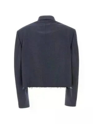 MAISON MARGIELA Fringed Double-breasted Jacket