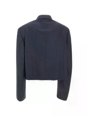 MAISON MARGIELA Fringed Double-breasted Jacket