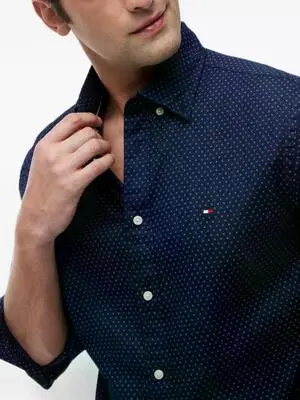 Tommy Hilfiger Micro-print Button-down Shirt