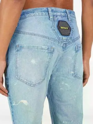 BSTROY Paint-splatter Jeans