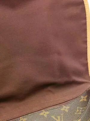 LOUIS VUITTON Monogram Canvas Shoulder Bag - Brown