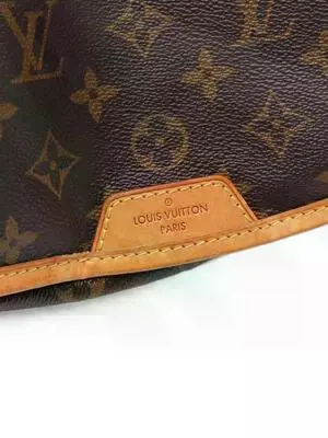 LOUIS VUITTON Monogram Canvas Shoulder Bag - Brown