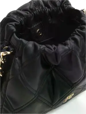Tommy Hilfiger Quilted Logo Plaque Crossbody Bag