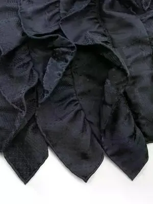 Hermès 2010s Ruffled Scarf