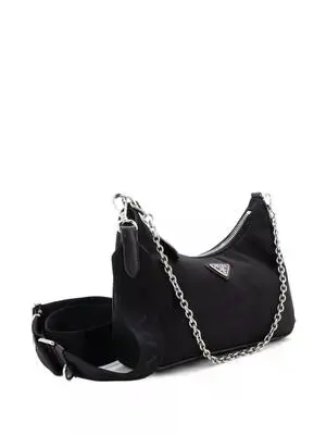 Prada Re-edition 2005 Shoulder Bag - Black