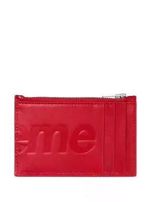 Supreme Embossed Leather Cardholder