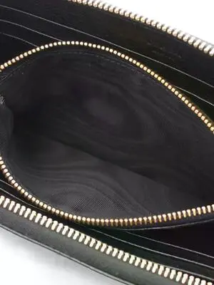 Prada 2000s Cervo Antic Zip-around Wallet