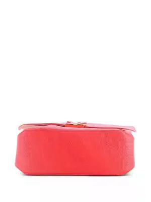 LOUIS VUITTON Volta Leather Satchel - Red