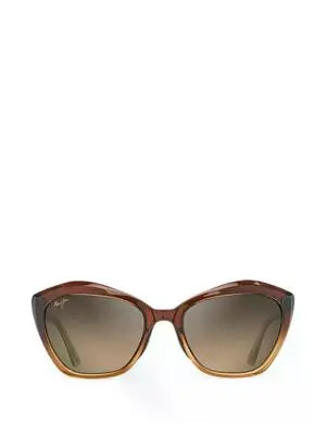 Maui Jim Lotus Cat-eye Sunglasses - Brown