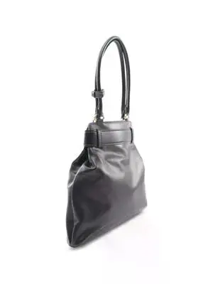 Prada Softy Shoulder Bag - Black