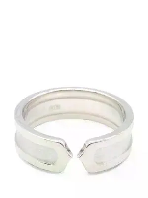 Cartier C2 Ring In White Gold - Silver