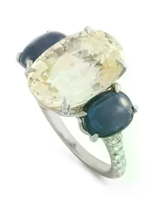LB EXCLUSIVE Sapphire And Diamond Ring