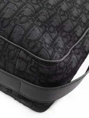 Dior Oblique-jacquard Zipped Shoulder Bag